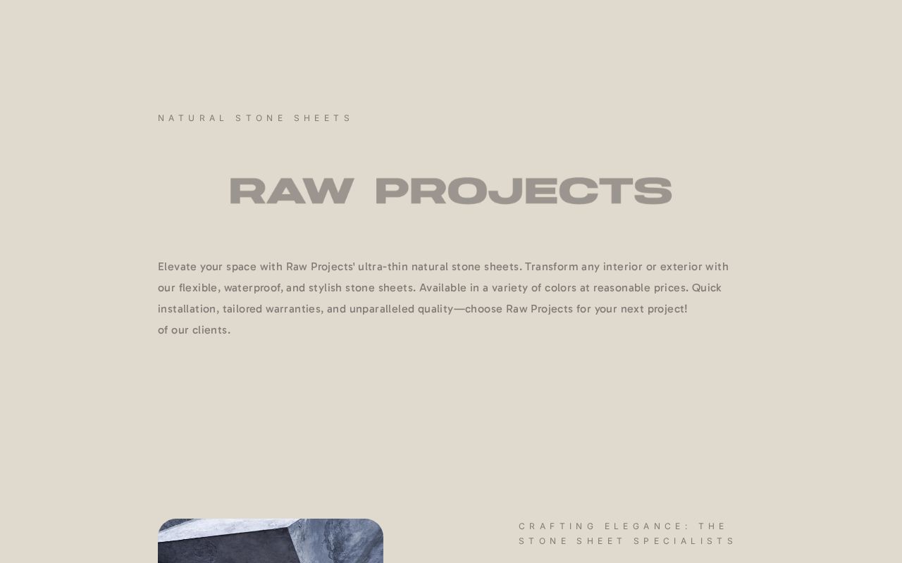 Raw Projects